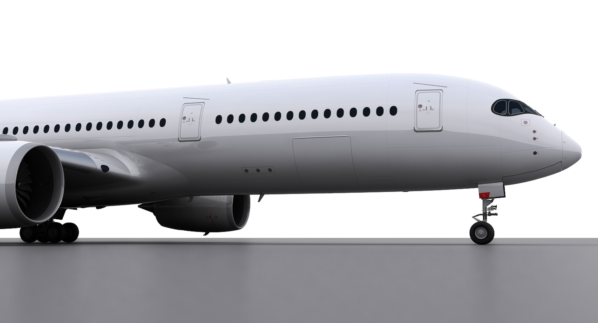3d A350-900 Generic Model