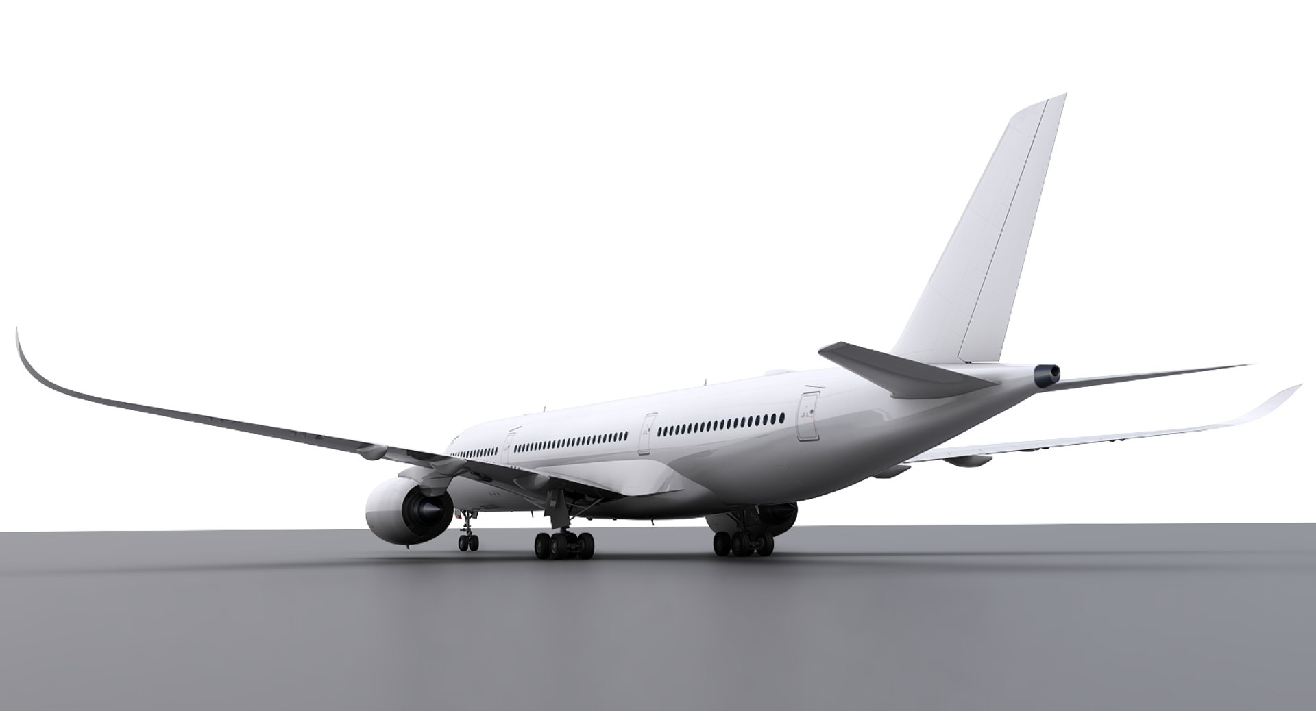 3d A350-900 Generic Model