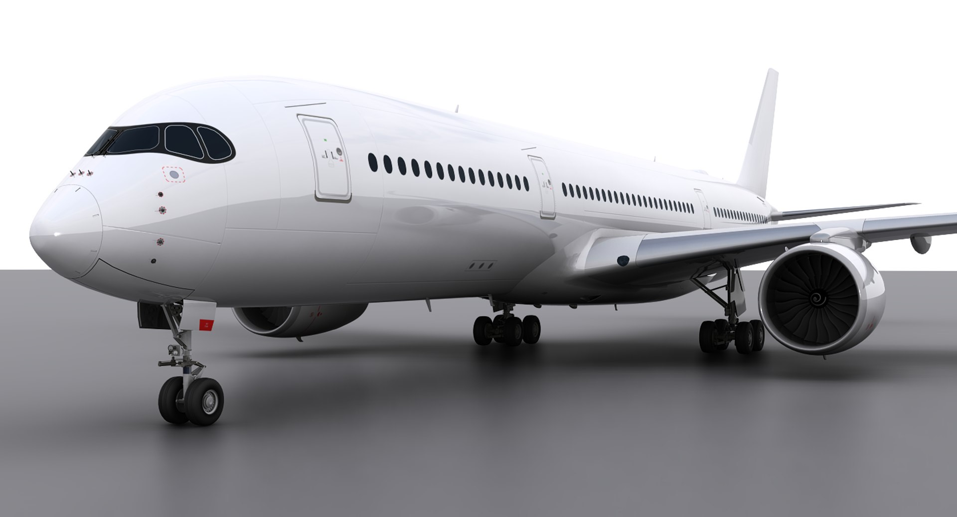 3d A350-900 Generic Model