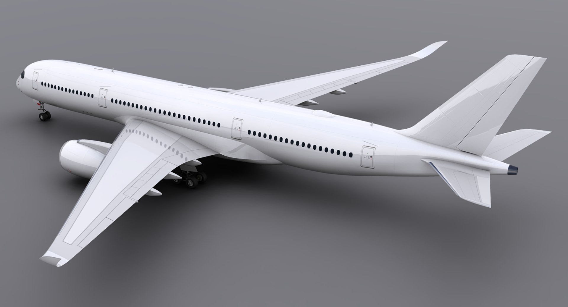 3d A350-900 Generic Model