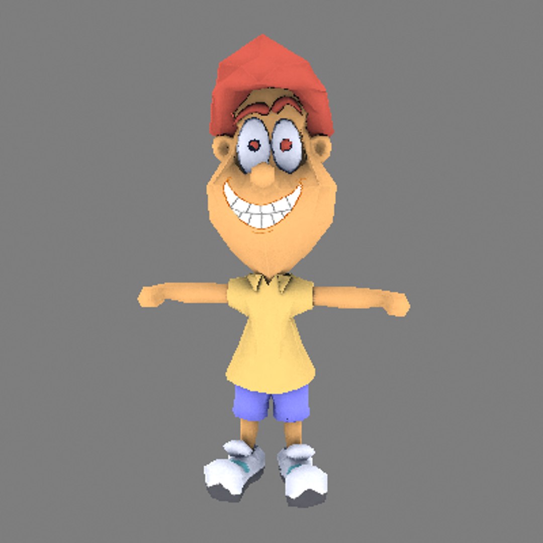 Boy Character Sinan 3d Model