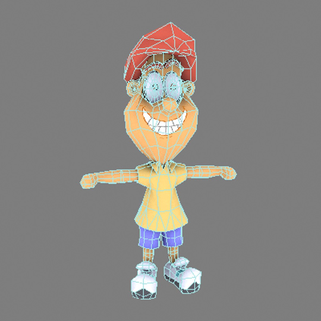 Boy Character Sinan 3d Model