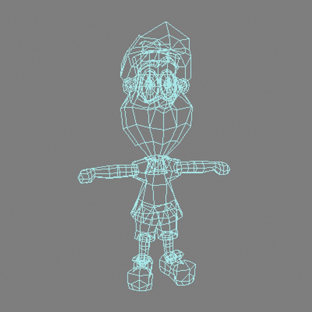 Boy Character Sinan 3d Model