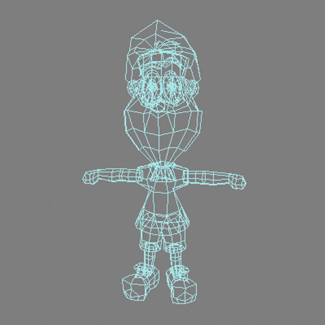 Boy Character Sinan 3d Model