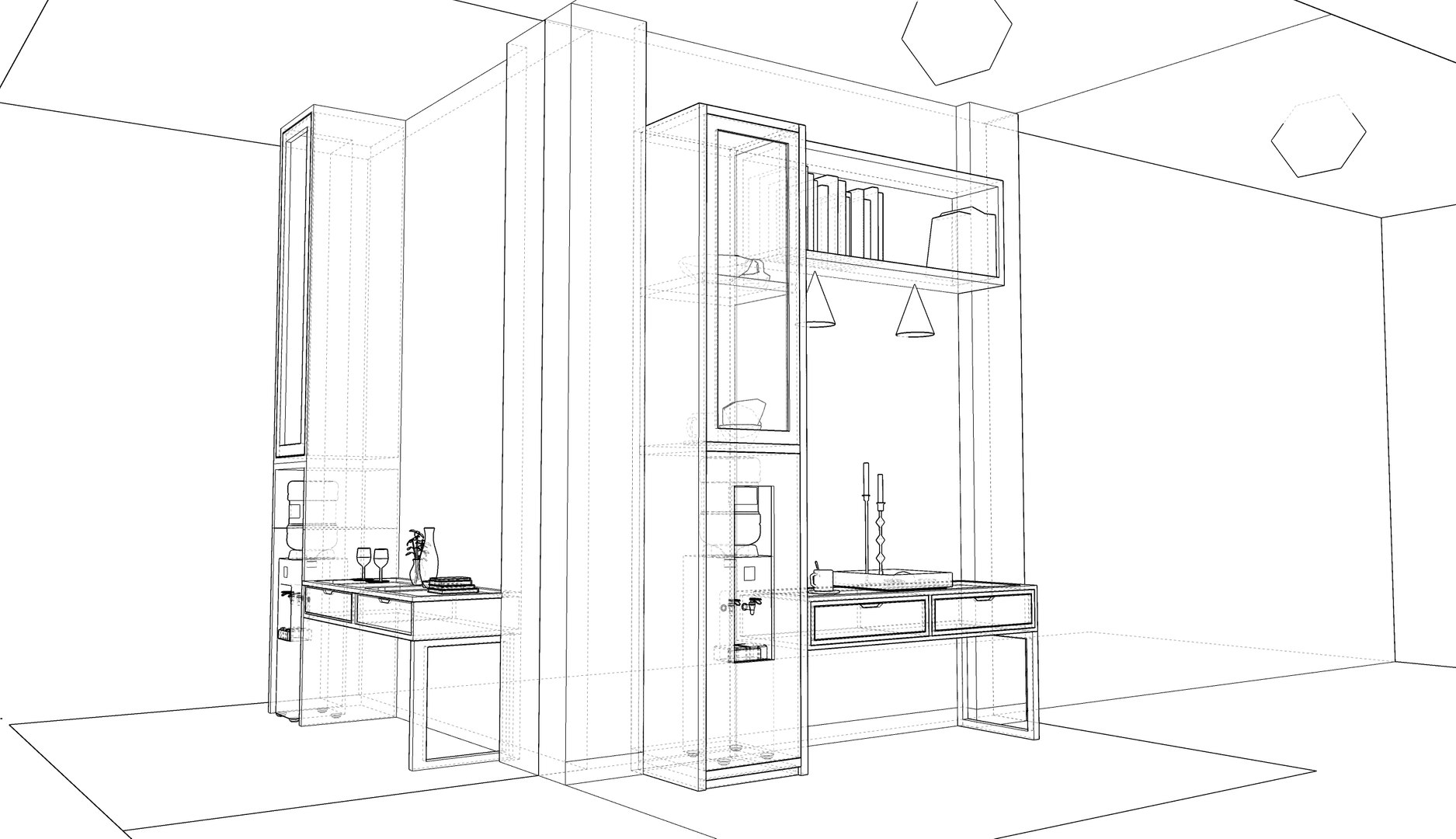 3D Meja Rias Ayi - TurboSquid 1968748