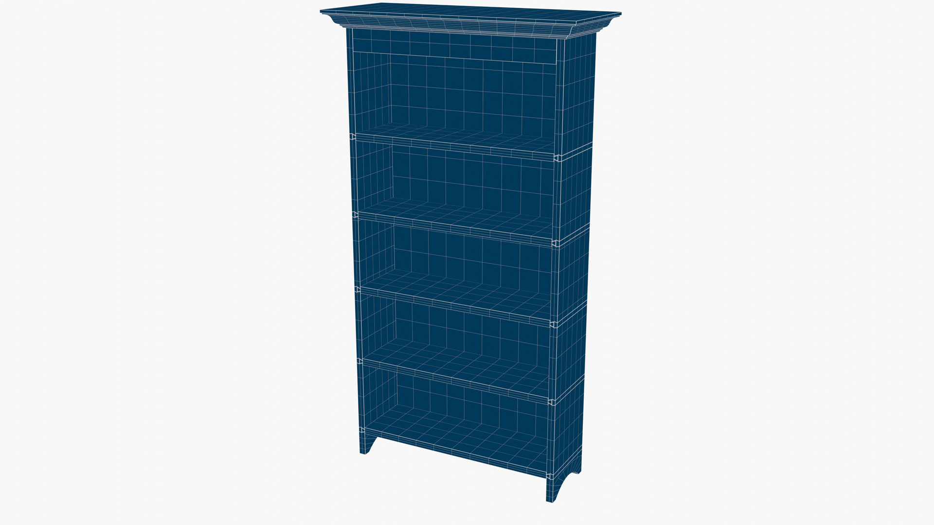 Bookcase 3D Model - TurboSquid 2081924