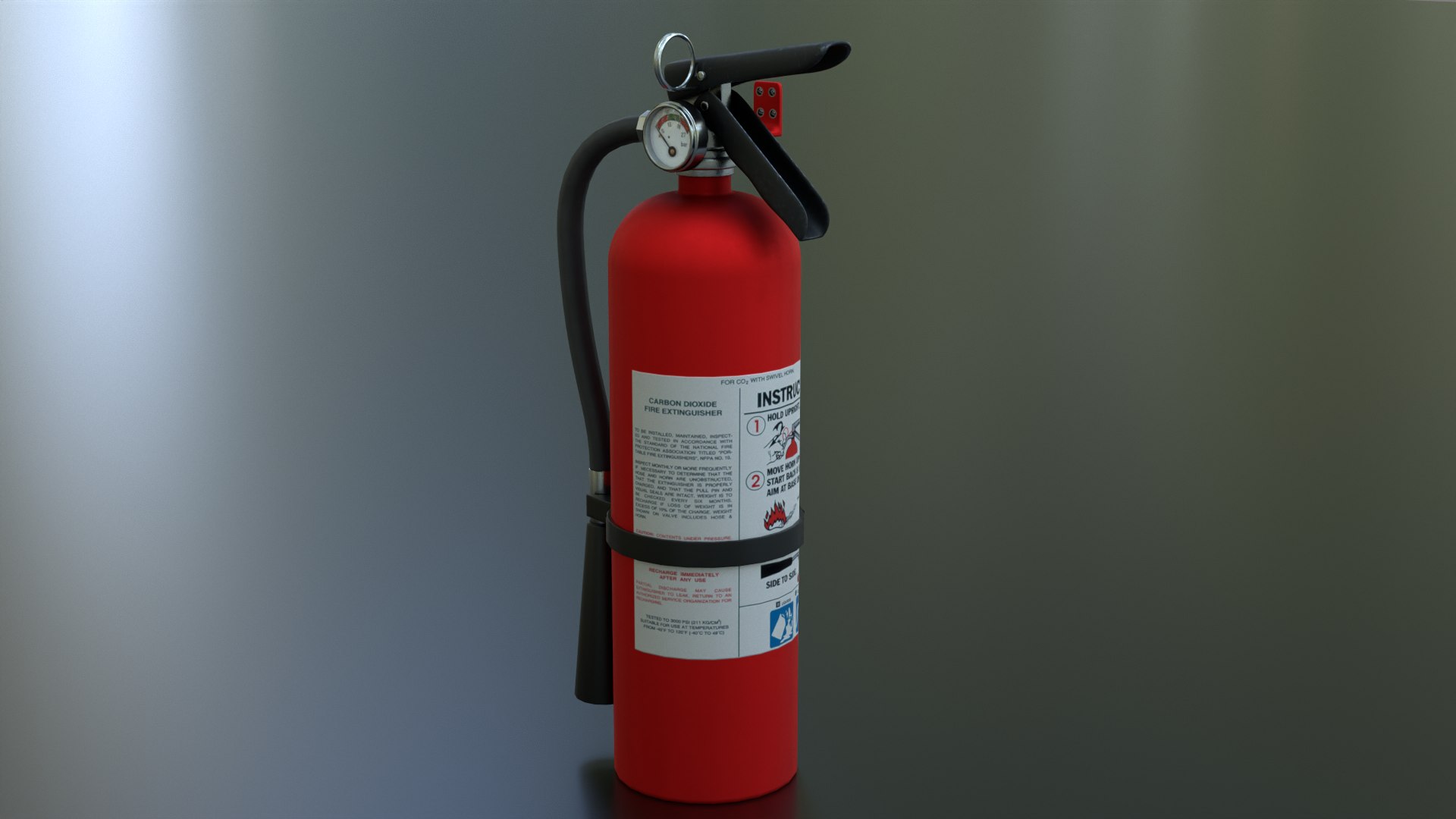 3D Model Fire Extinguisher - TurboSquid 2147814