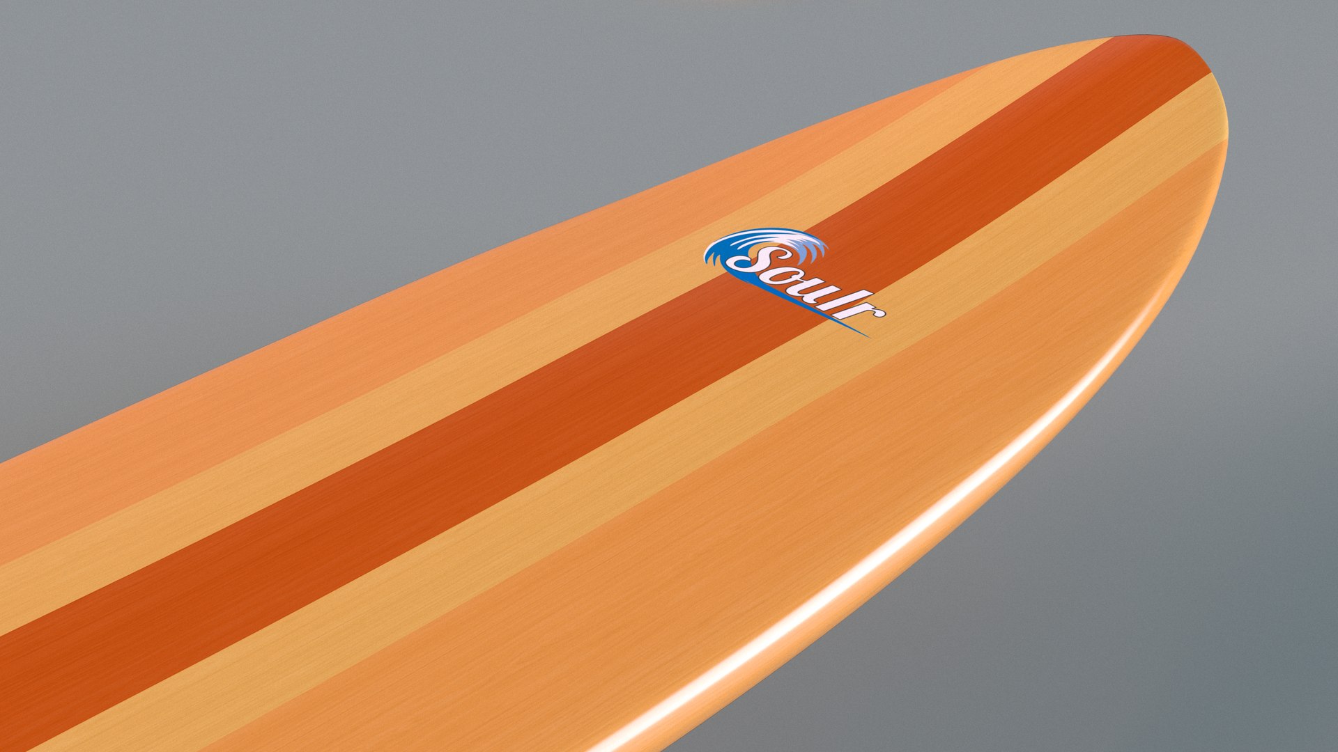 3D Hybrid Funboard Surfboard Model - TurboSquid 2151684