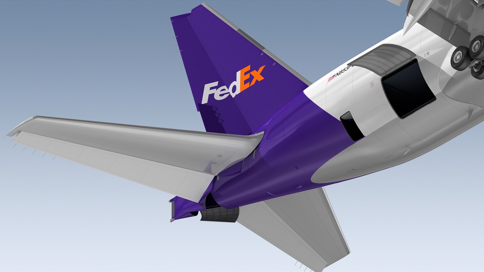 3D model Boeing 777-F FedEx - TurboSquid 2169888