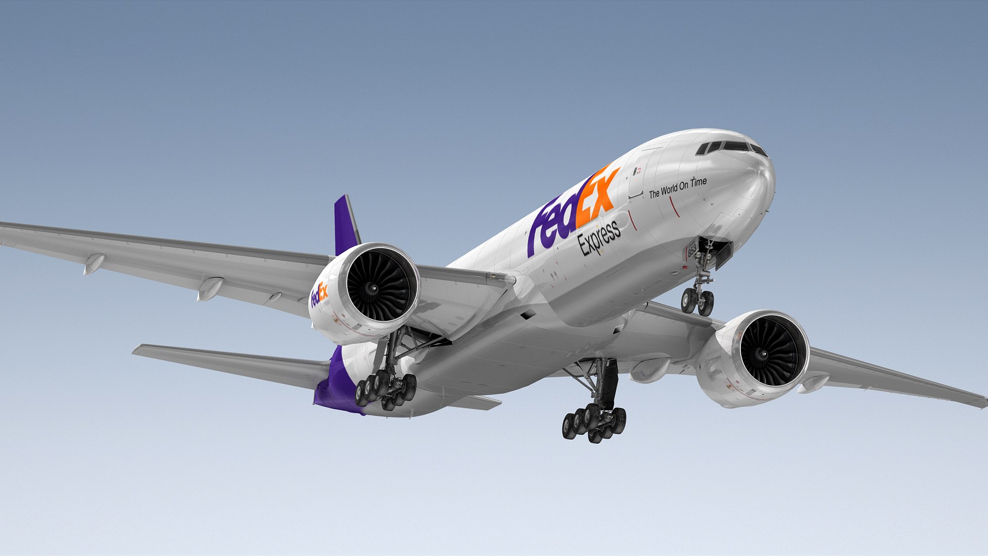3D Model Boeing 777-F FedEx - TurboSquid 2169888