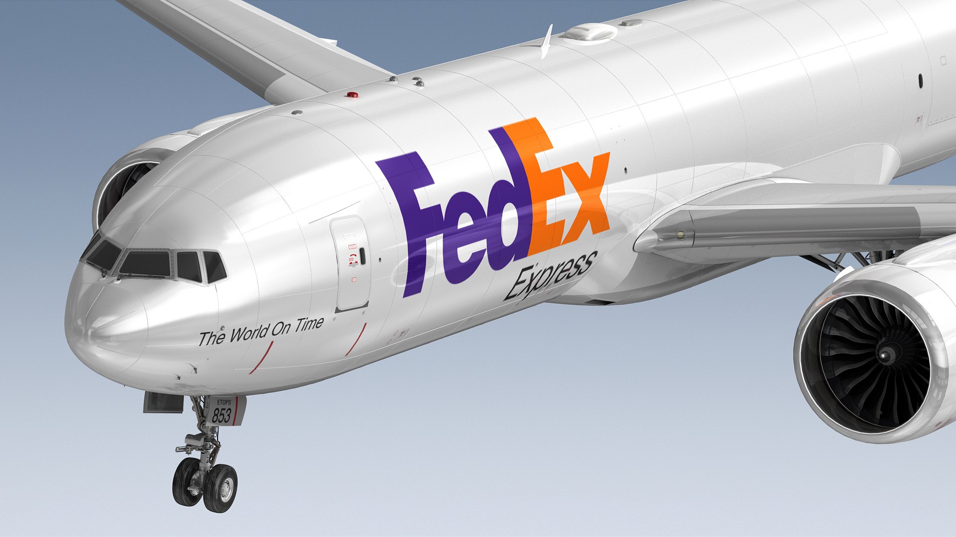 3D model Boeing 777-F FedEx - TurboSquid 2169888