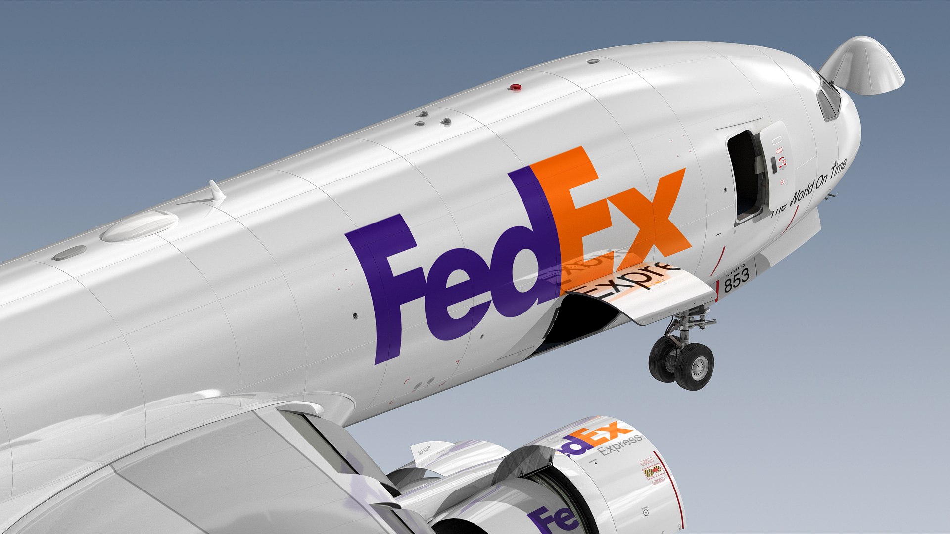 3D model Boeing 777-F FedEx - TurboSquid 2169888