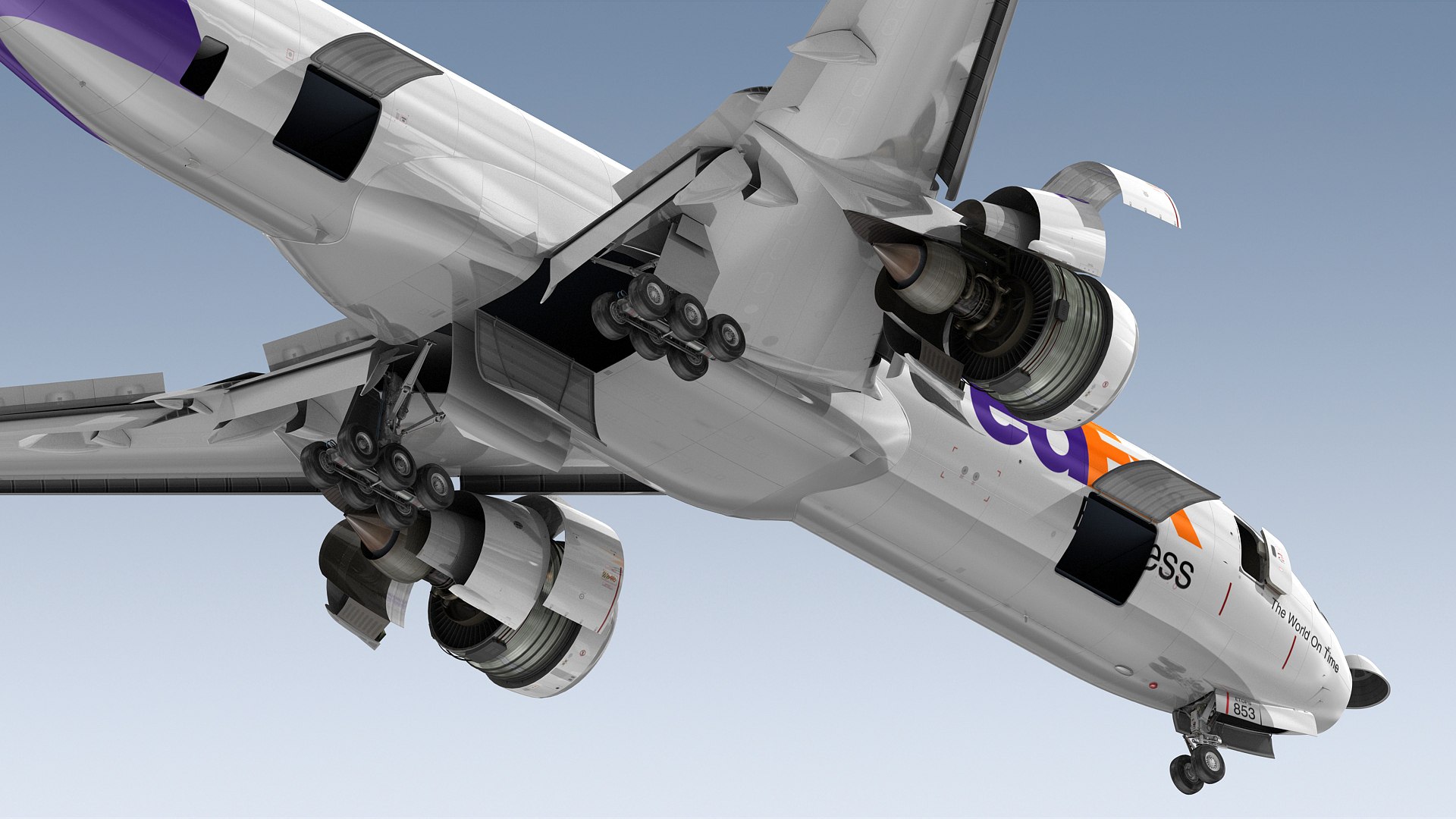 3D model Boeing 777-F FedEx - TurboSquid 2169888