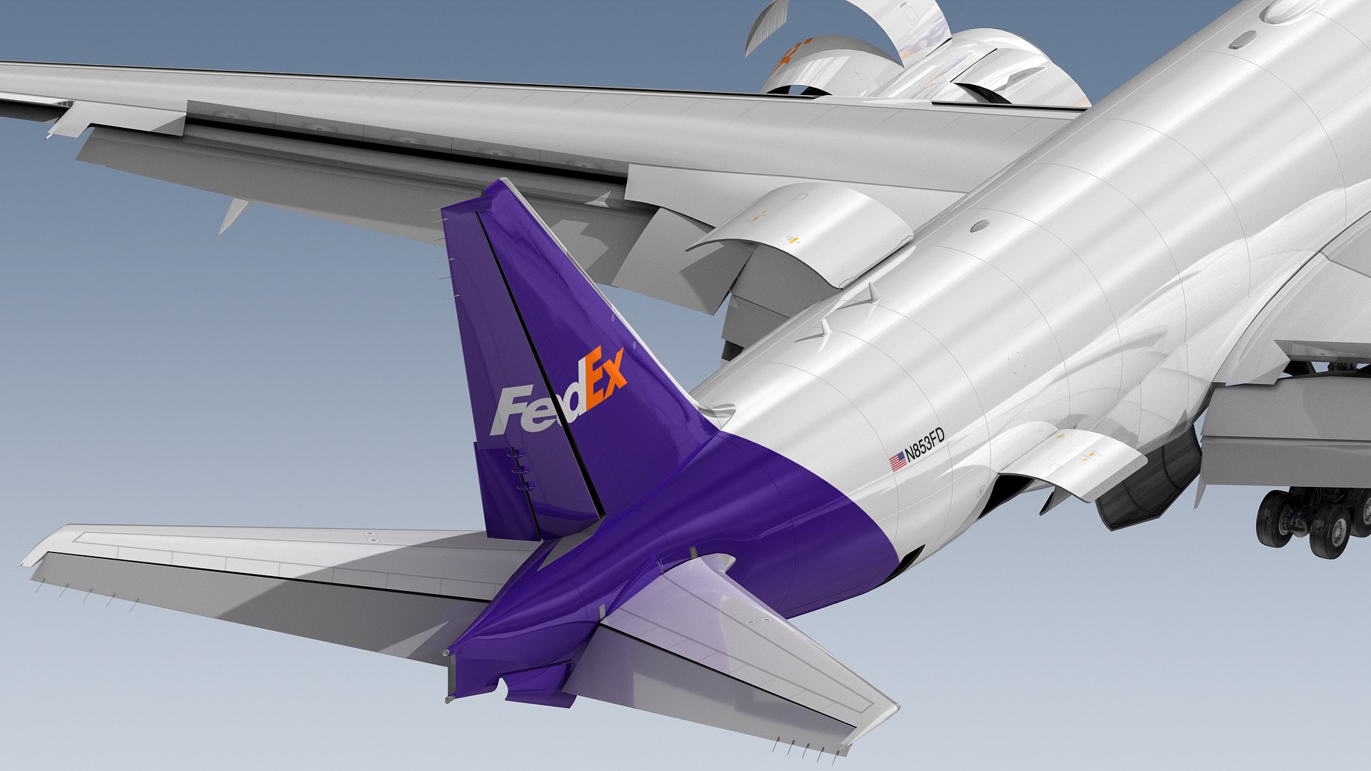 3D model Boeing 777-F FedEx - TurboSquid 2169888
