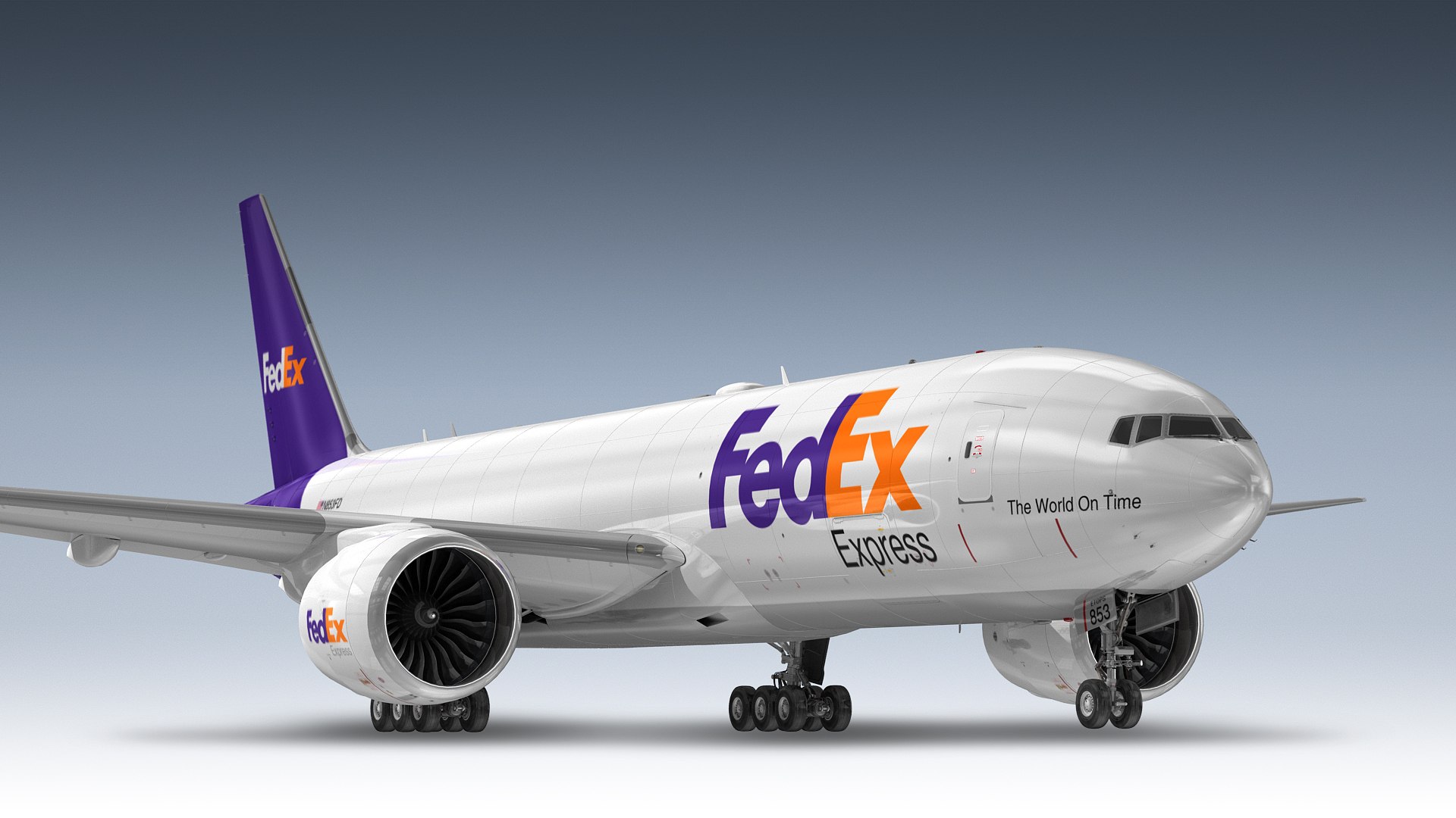 3D model Boeing 777-F FedEx - TurboSquid 2169888