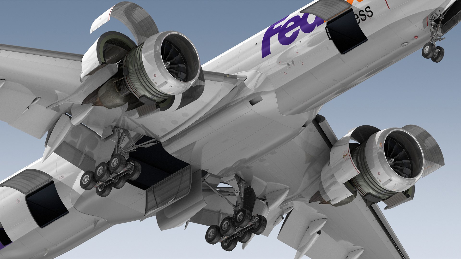 3D model Boeing 777-F FedEx - TurboSquid 2169888