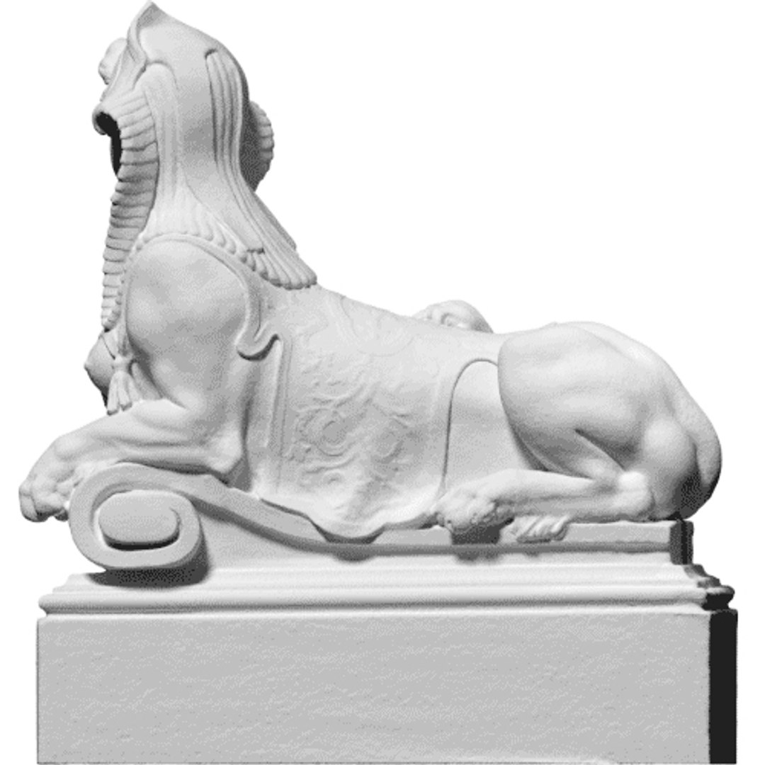 Free Scan Sphinx 3d Model