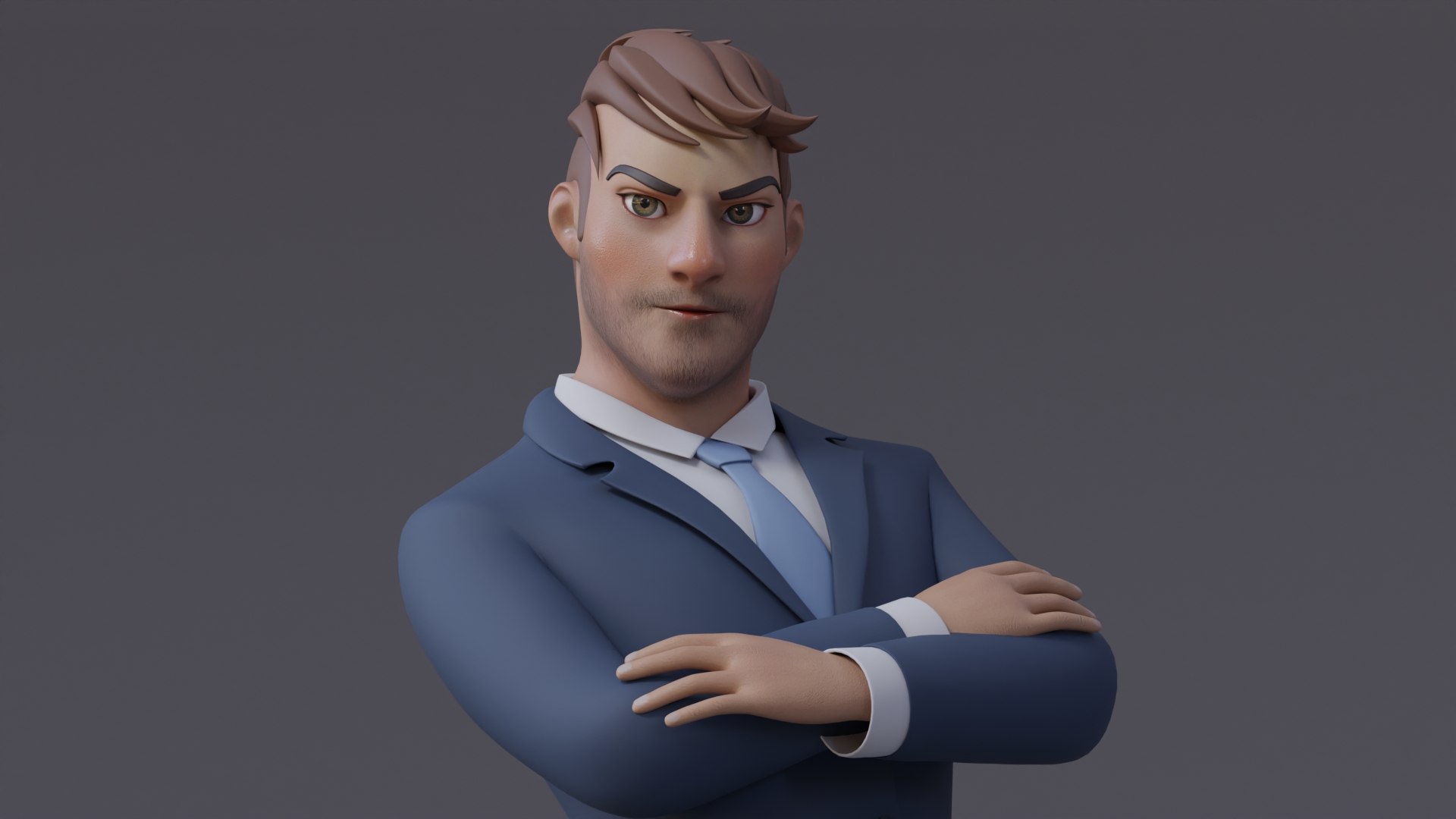 3D Andy And Anna Cartoon Rig - TurboSquid 2277876