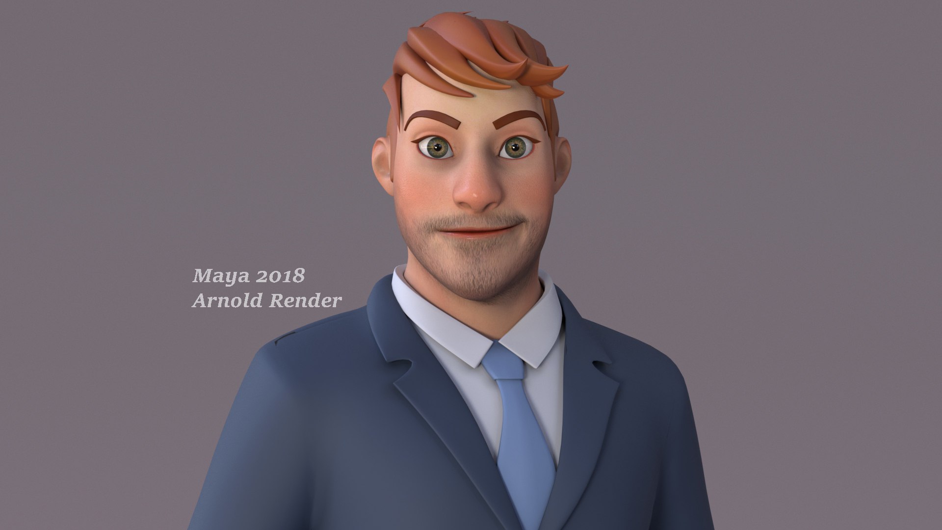 3D Andy And Anna Cartoon Rig - TurboSquid 2277876