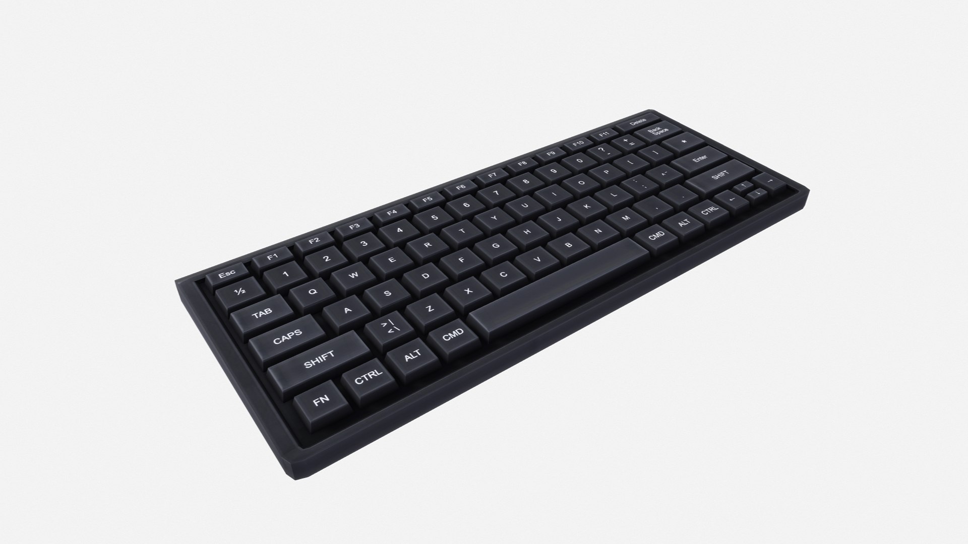Computer Keyboard Keys 3d Model
