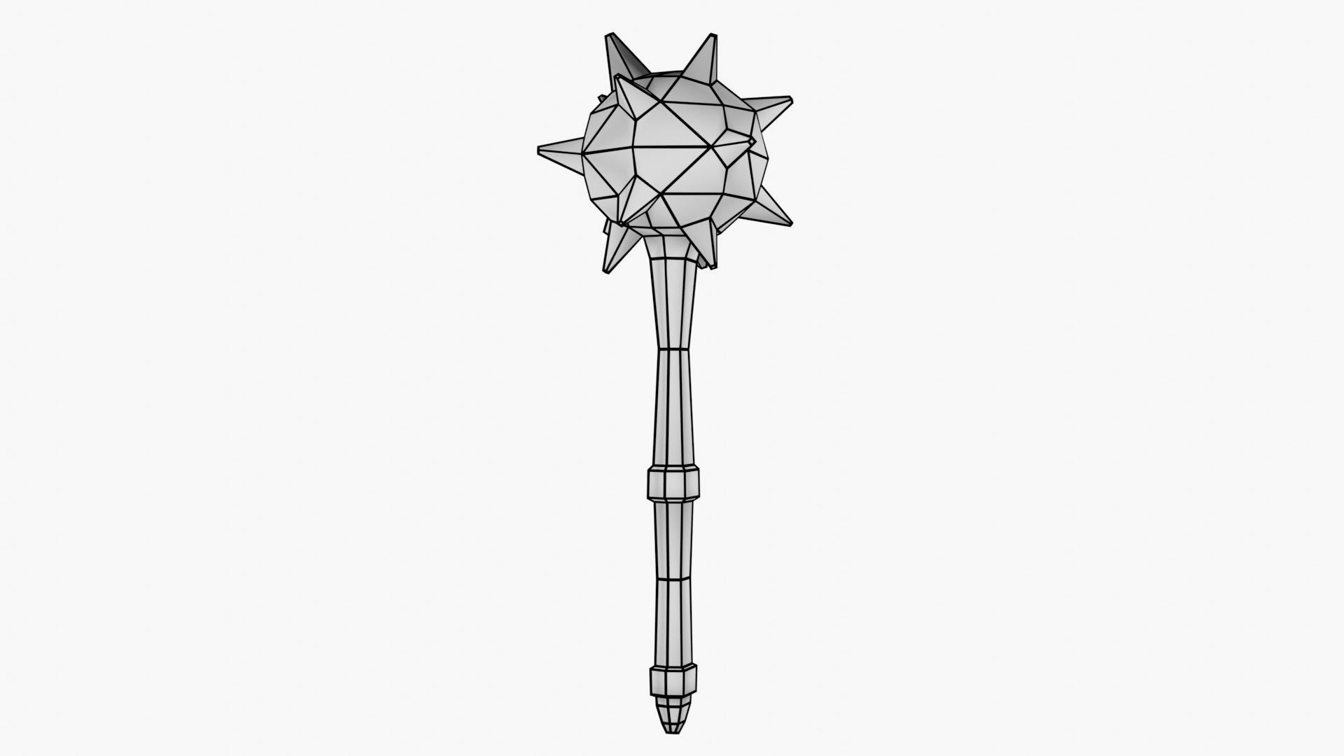 3D Stylized Mace - TurboSquid 1976881