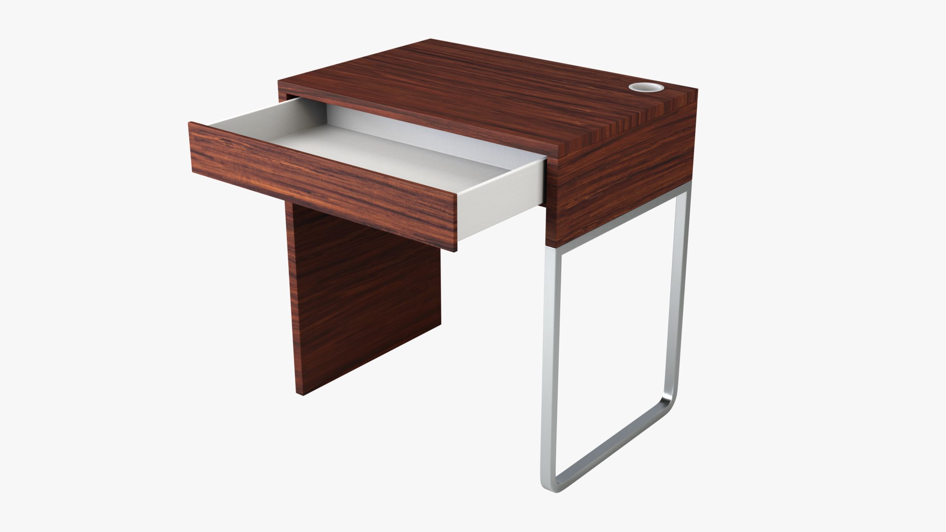 3D Mini Desk 1 - Dark Wood - TurboSquid 2037638