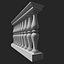 3d Realistic Balustrade Model