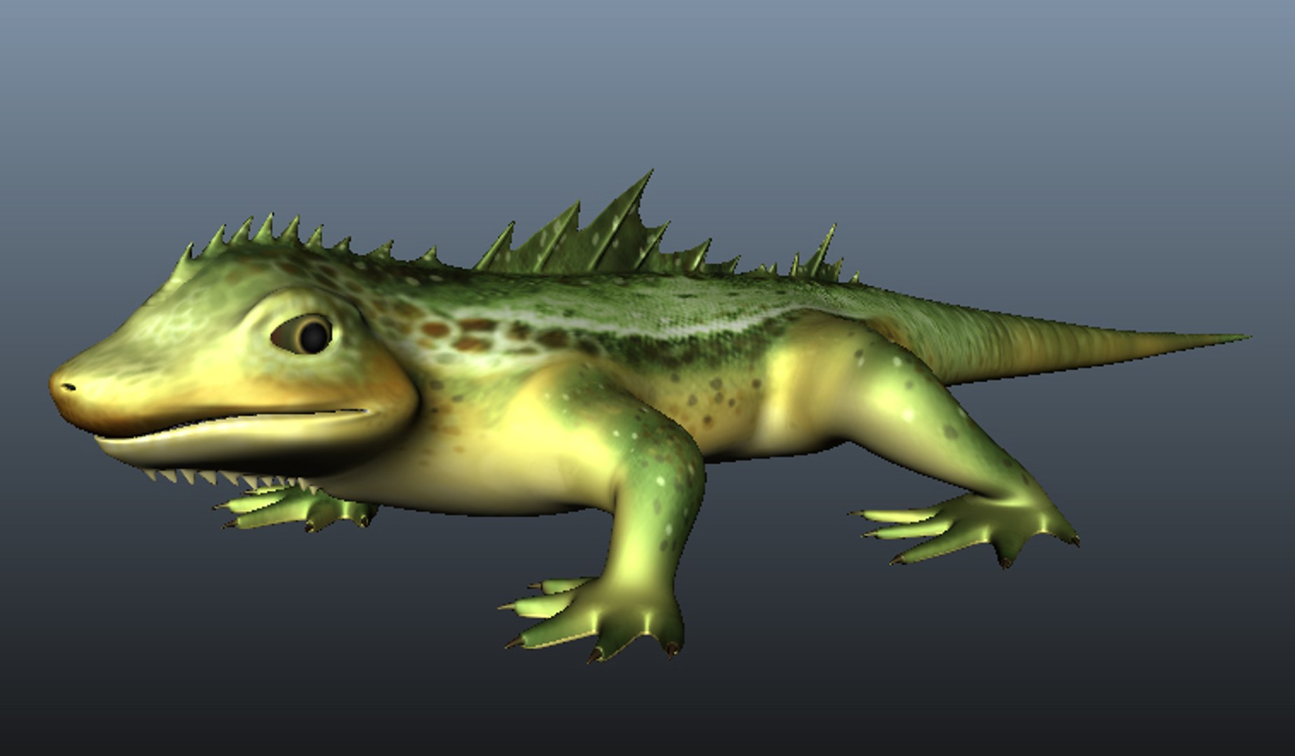 3D Lizard Rigg Targa Model - TurboSquid 1326419