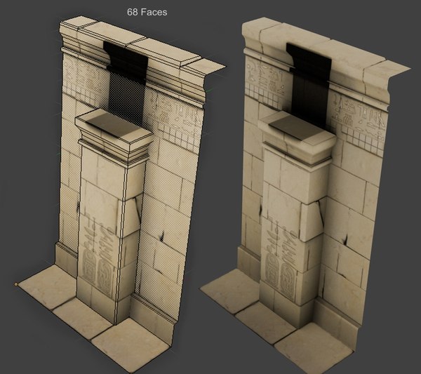 blender set ancient egypt