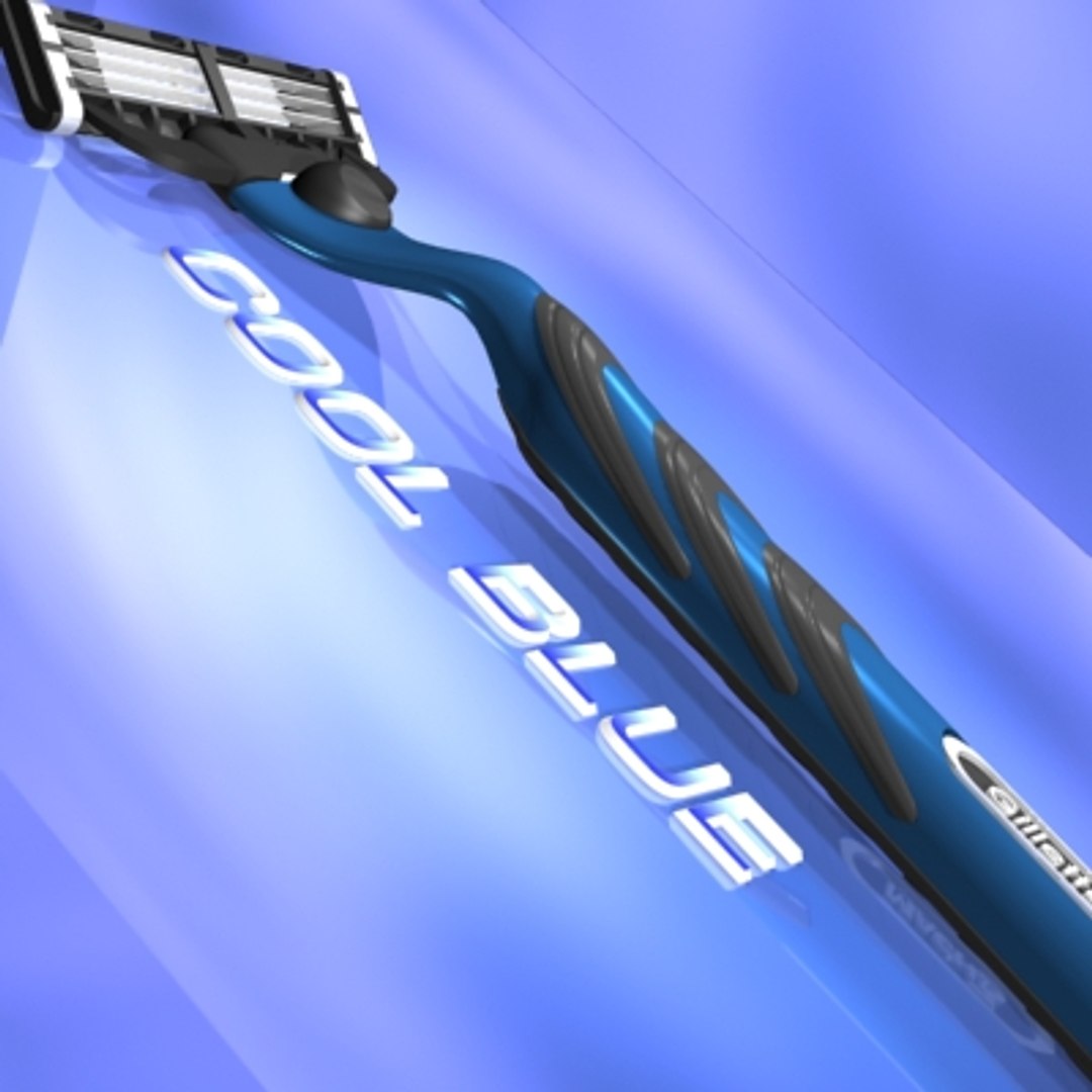 Mach3 Gillette 3d Model