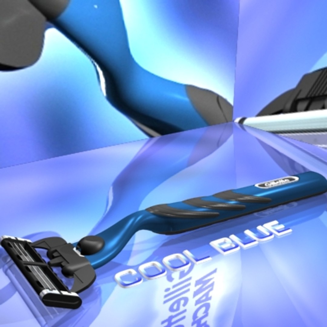 Mach3 Gillette 3d Model