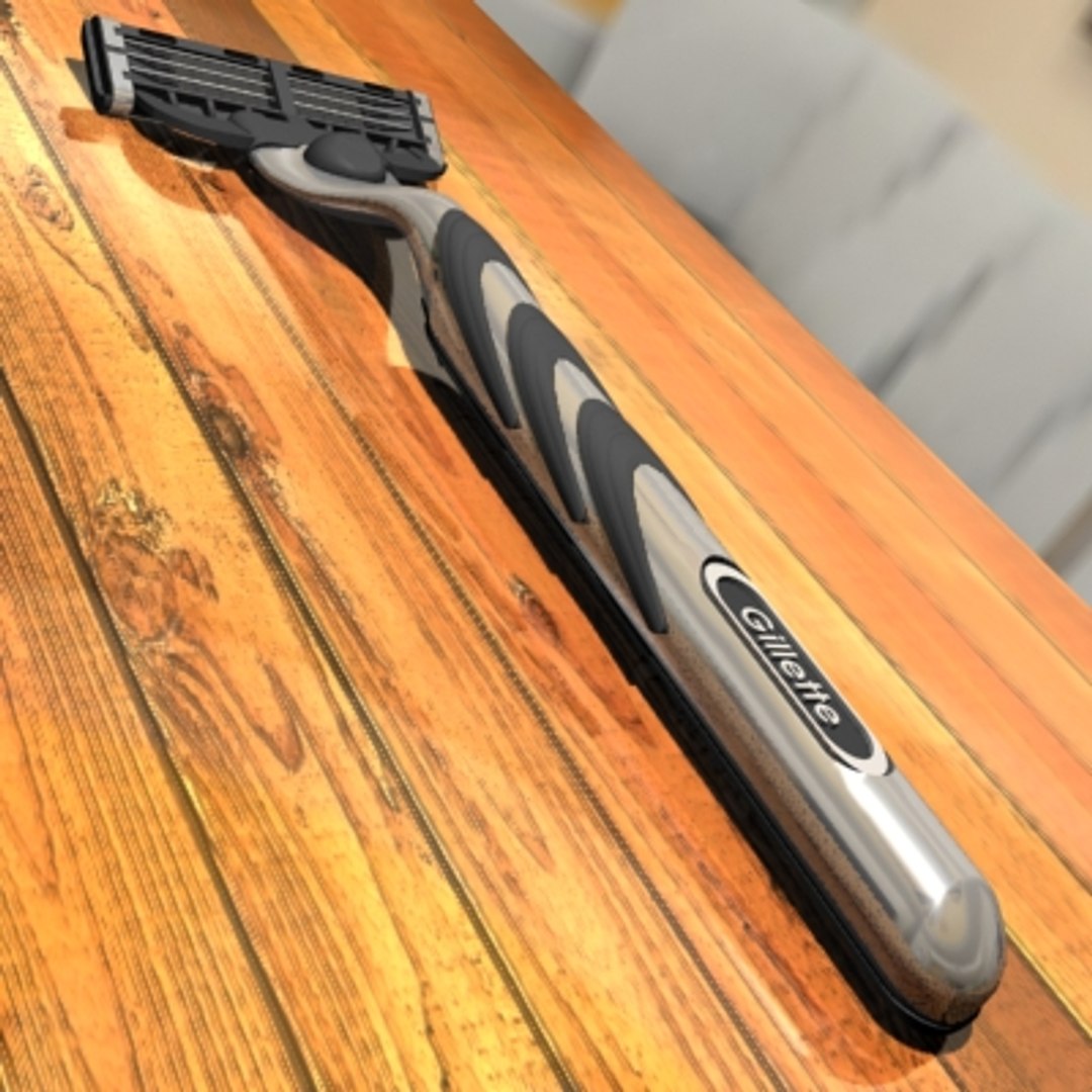 Mach3 Gillette 3d Model