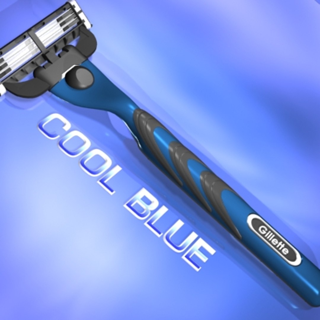 Mach3 Gillette 3d Model
