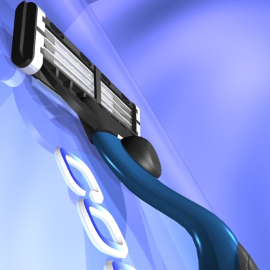 Mach3 Gillette 3d Model