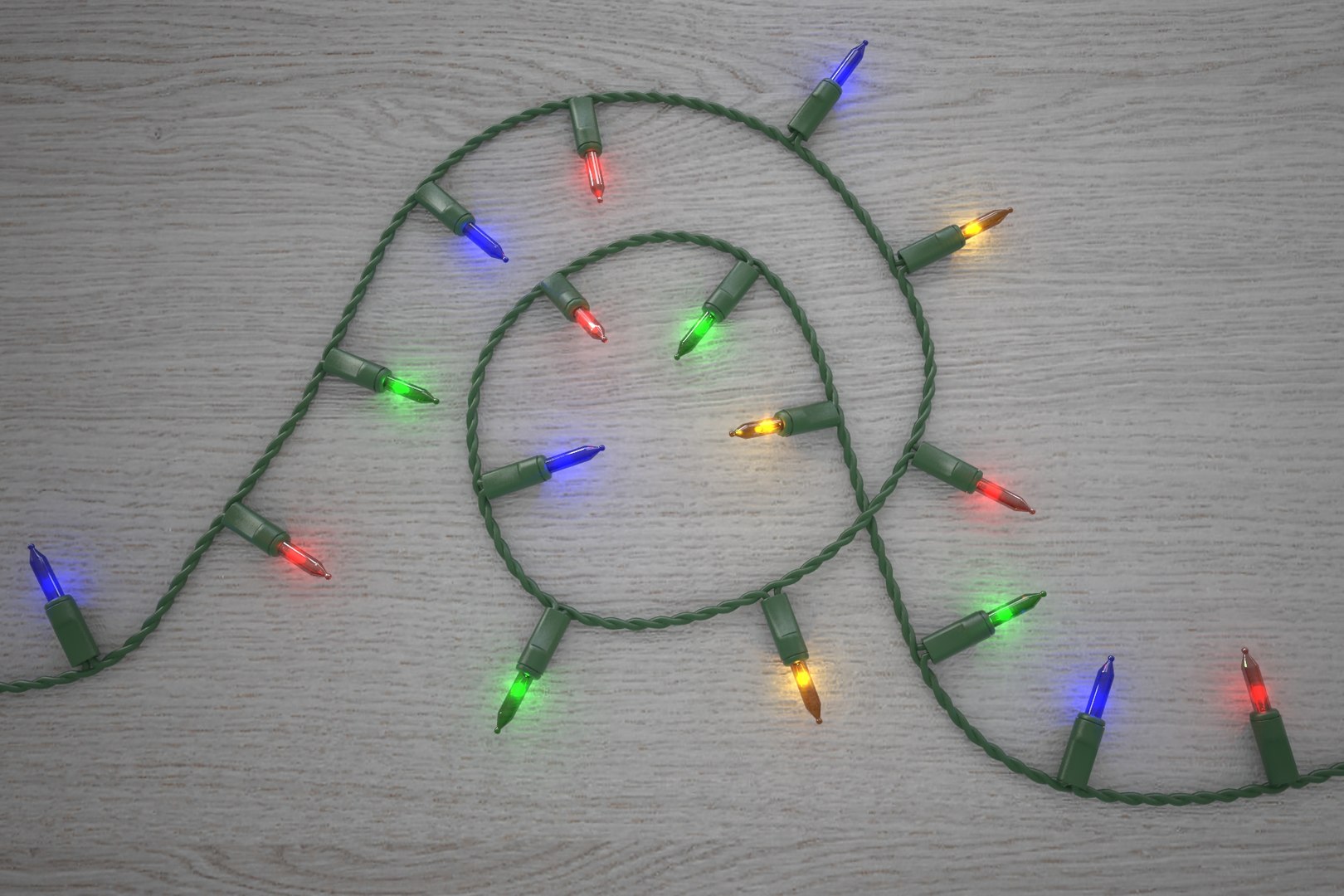 3D Strings Christmas Light V4 - TurboSquid 1473380