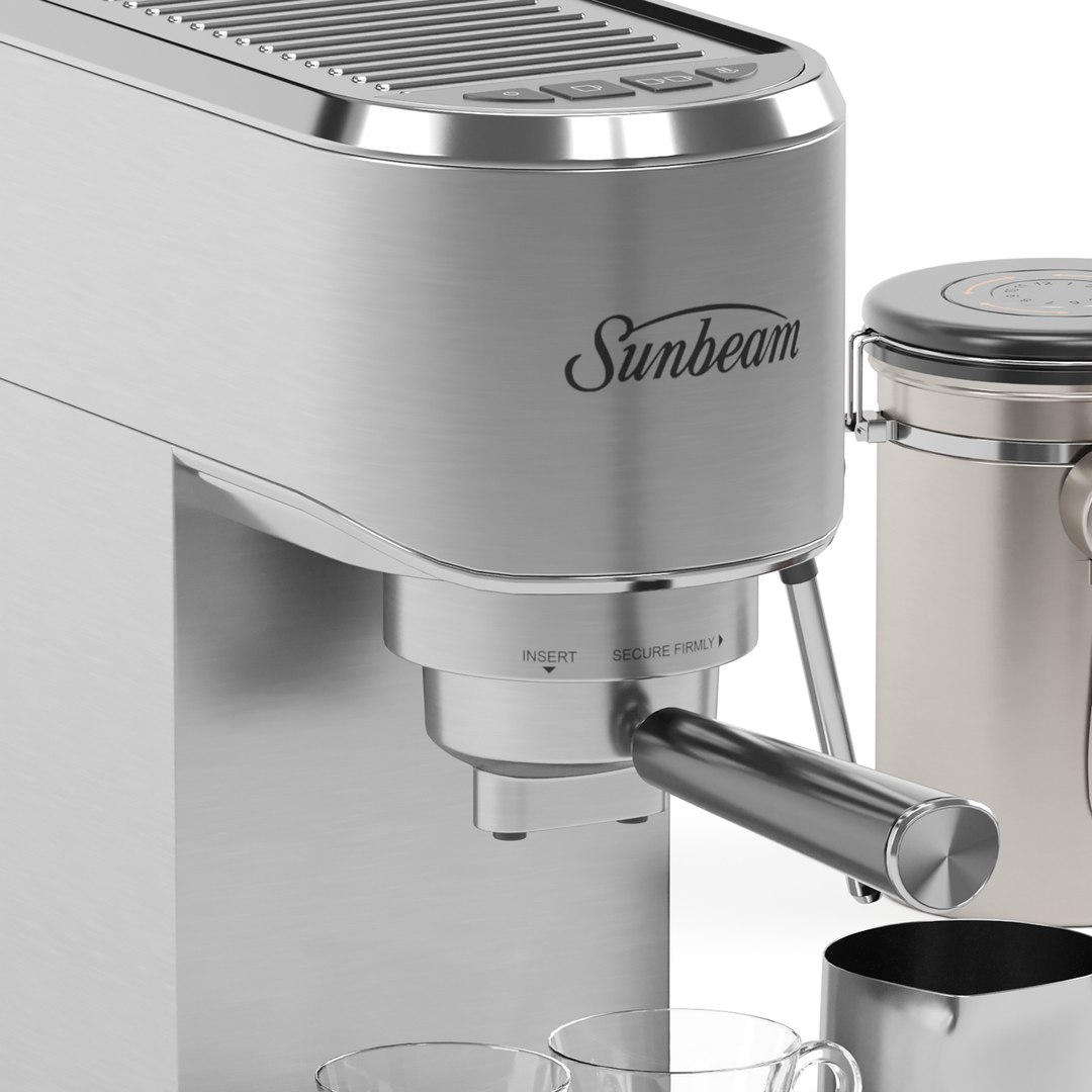 3D SUNBEAM Espresso Coffee Machine - TurboSquid 2393283