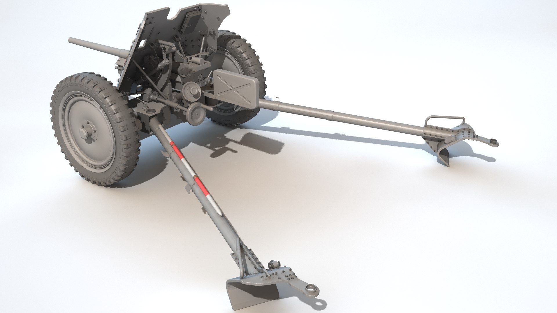 3D 37 Mm Pak36 - TurboSquid 2122473