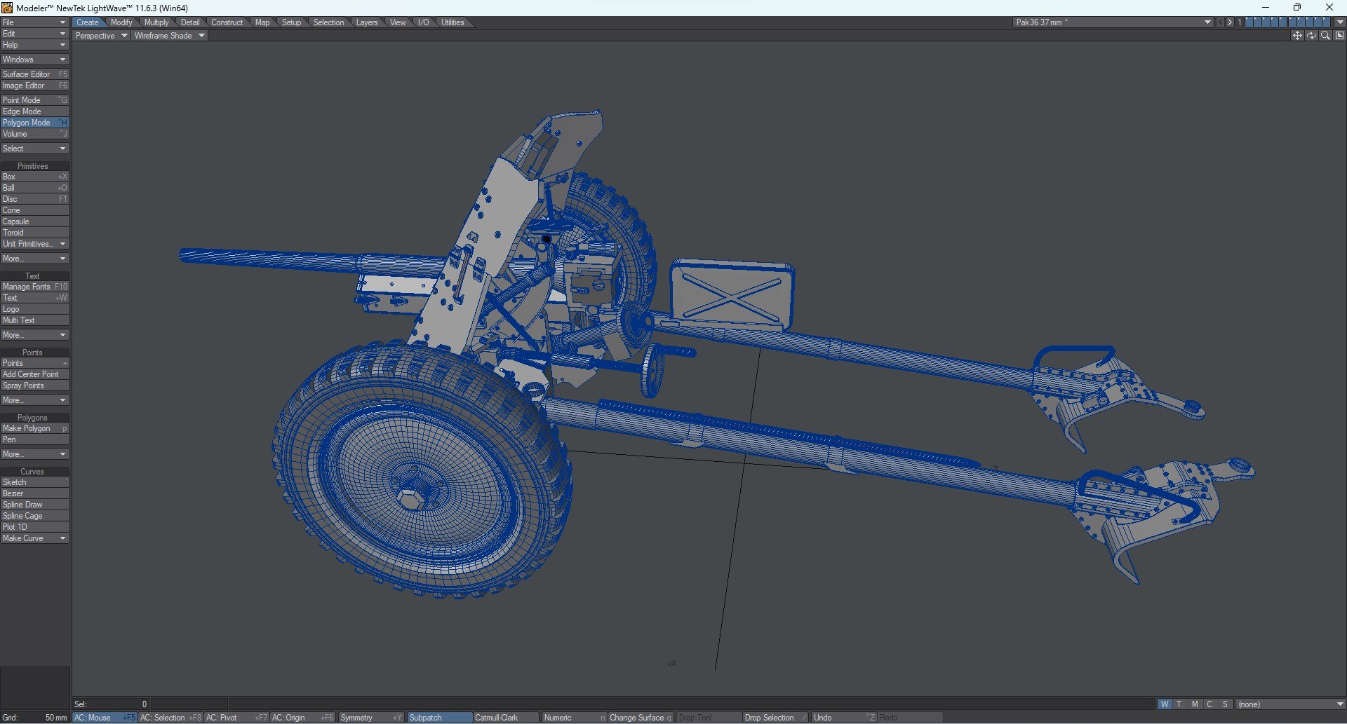 3D 37 Mm Pak36 - TurboSquid 2122473