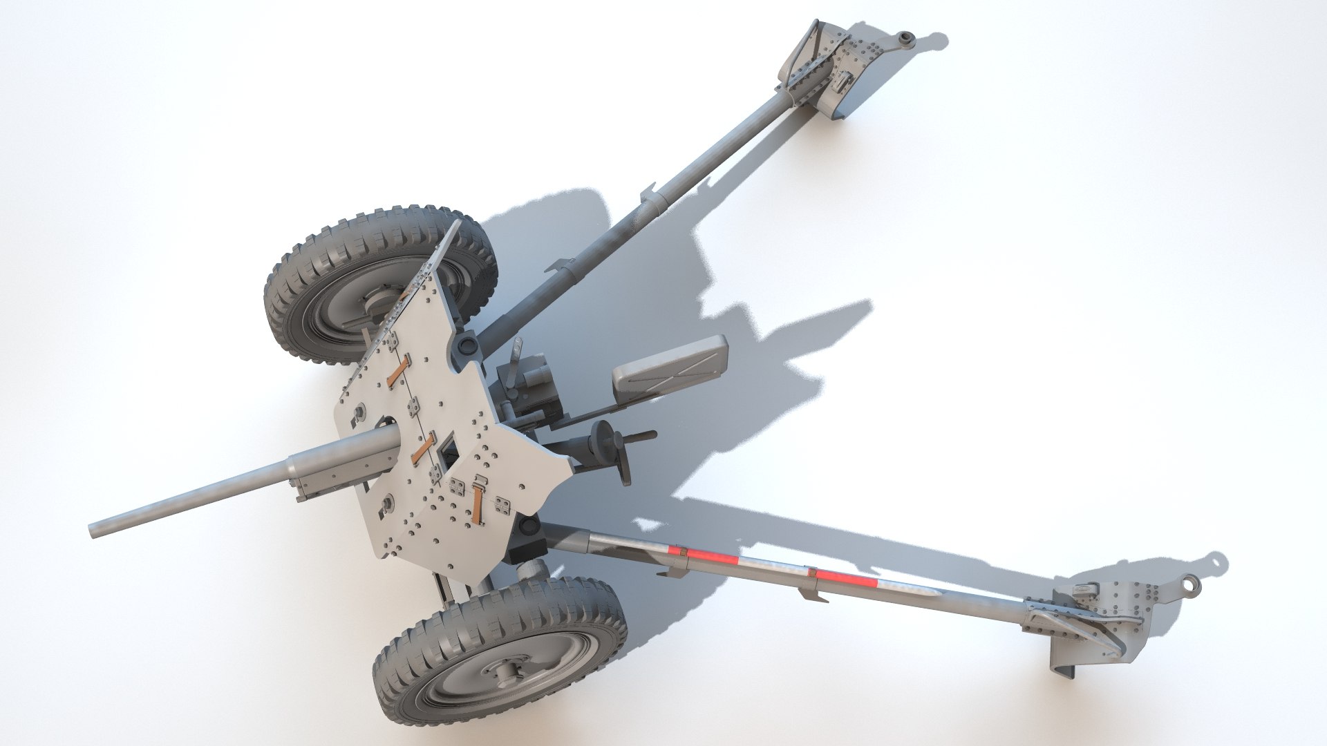 3D 37 Mm Pak36 - TurboSquid 2122473