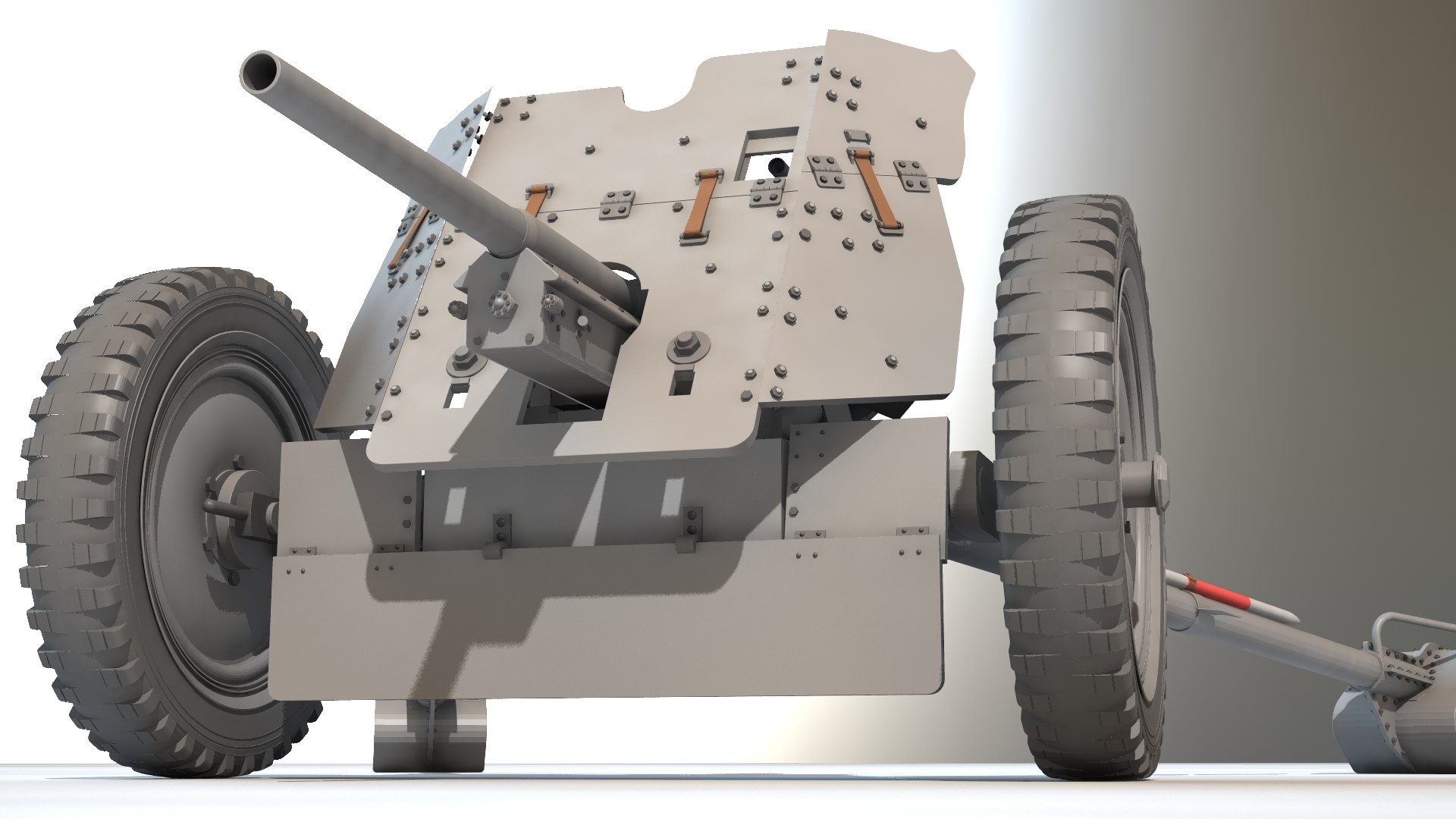 3D 37 Mm Pak36 - TurboSquid 2122473