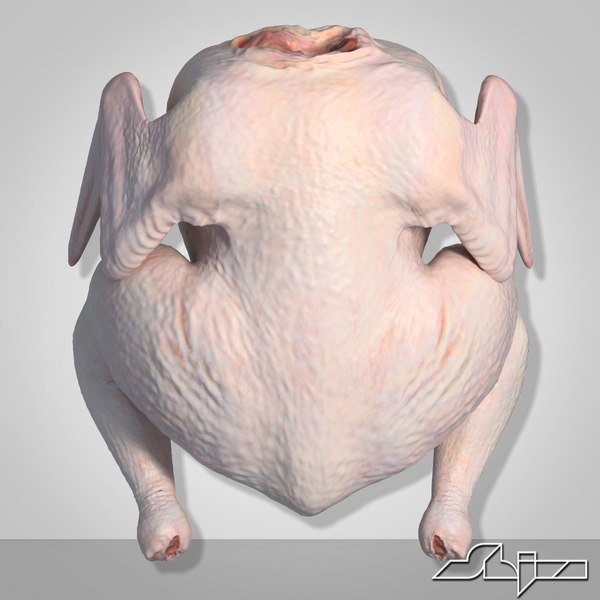 raw chicken body max