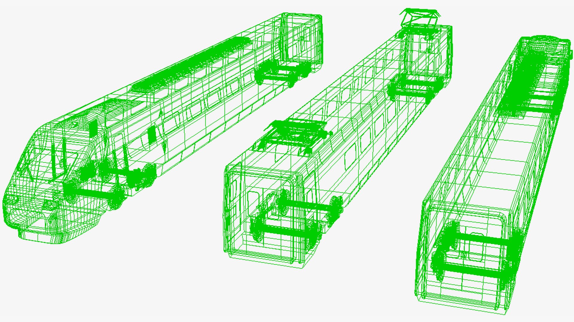 Slovenian Sz Series 310 Electric Passenger Train Pendolino 3D Model ...