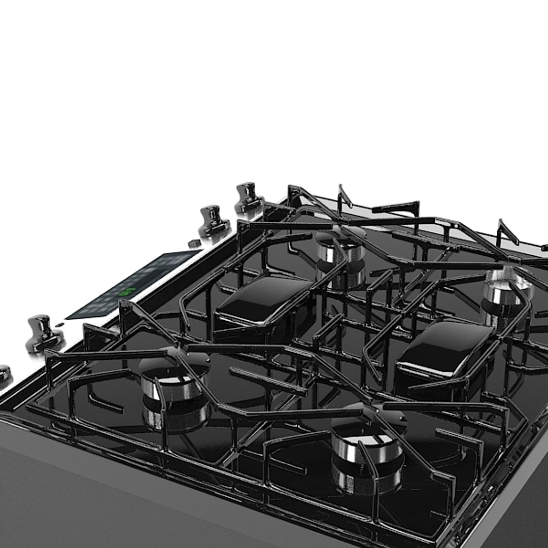 3d Model General Electric Kitchen Stove