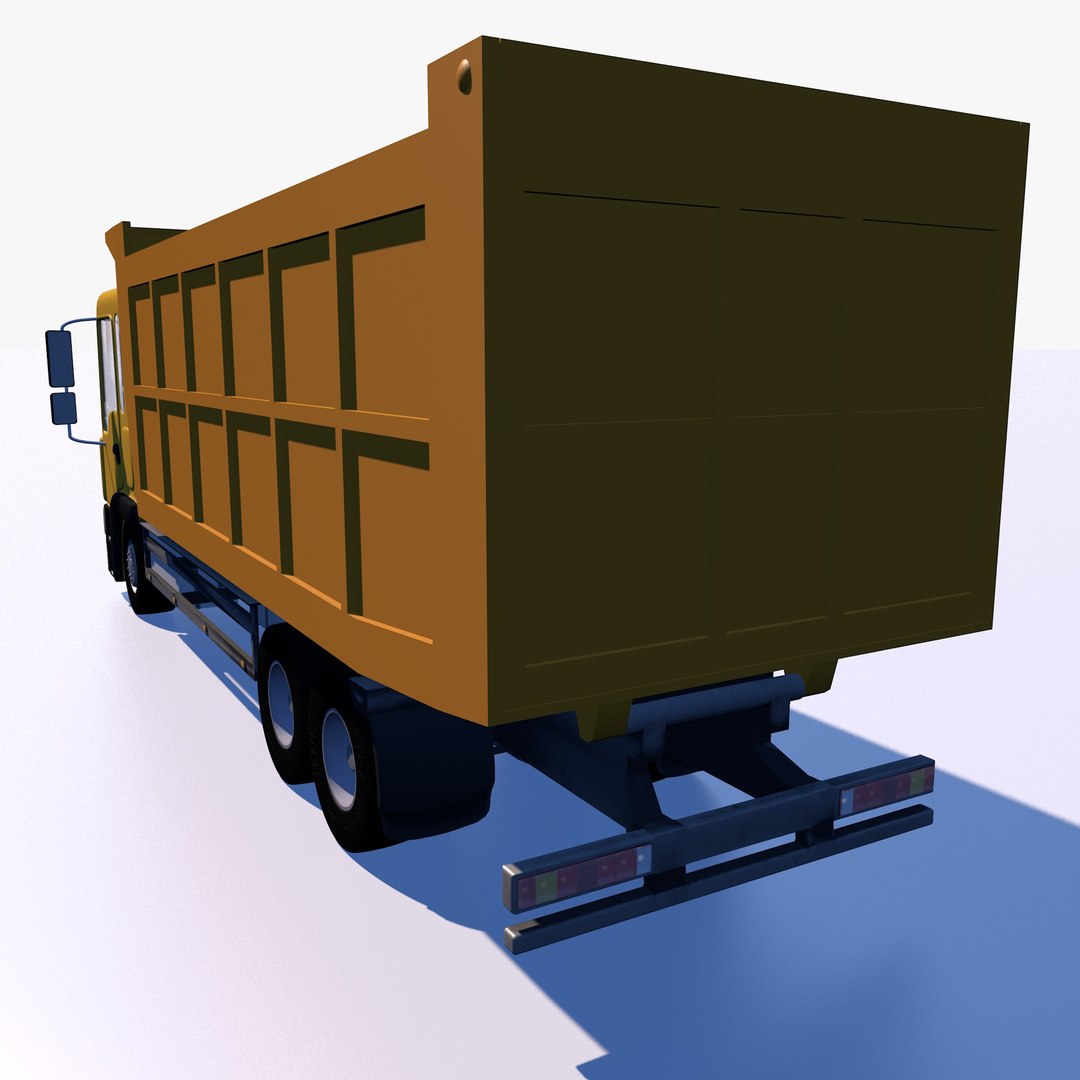 3D Model Dump Truck - TurboSquid 1709273