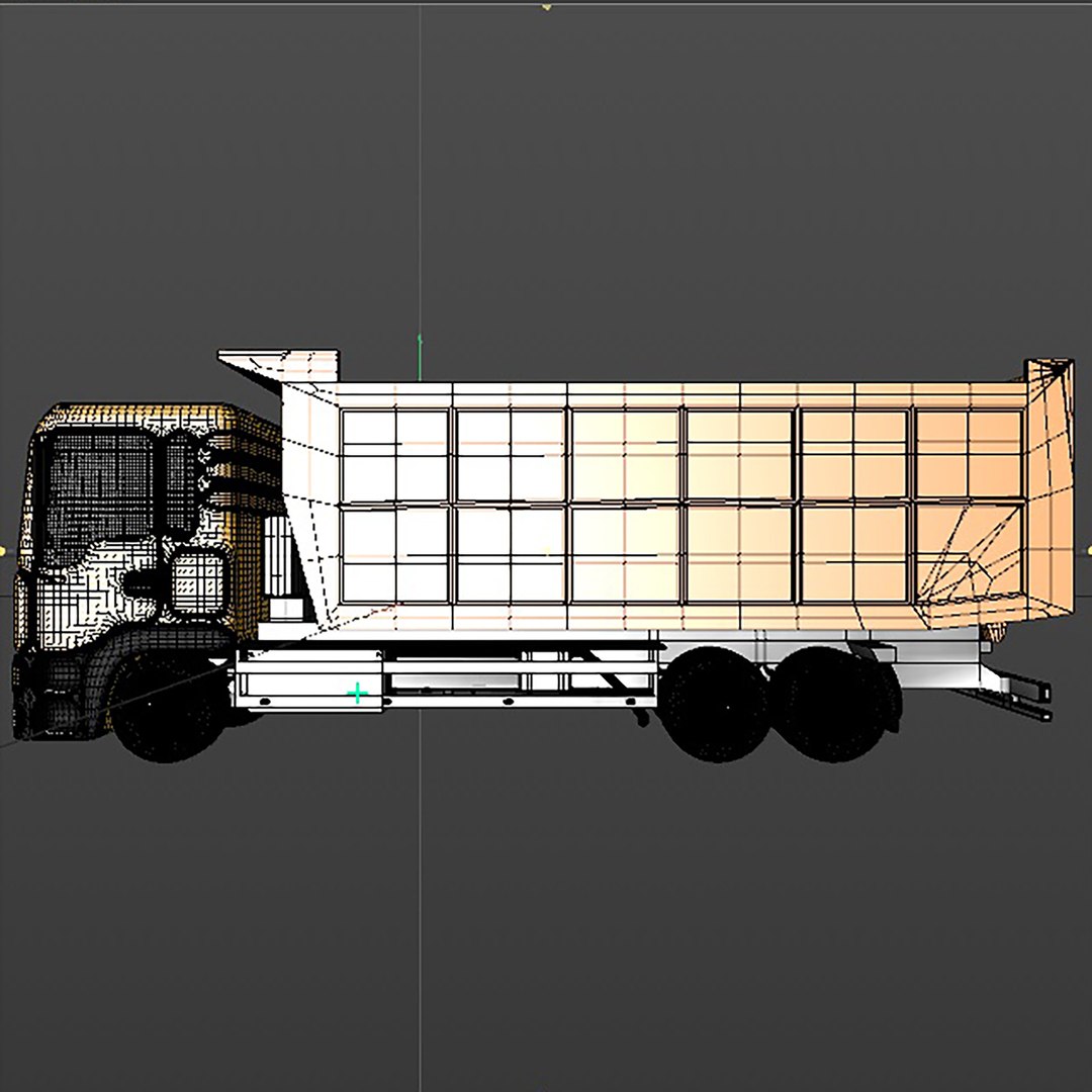 3D Model Dump Truck - TurboSquid 1709273