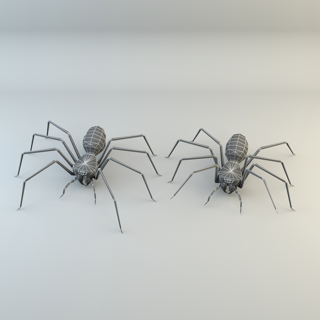free spider 3d model