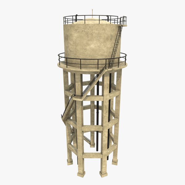 Water Tank 3D Models for Download | TurboSquid