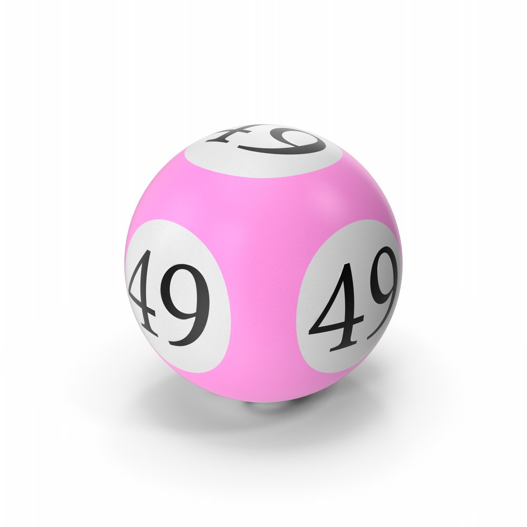 Bingo Ball 49 3D Model - TurboSquid 2415492