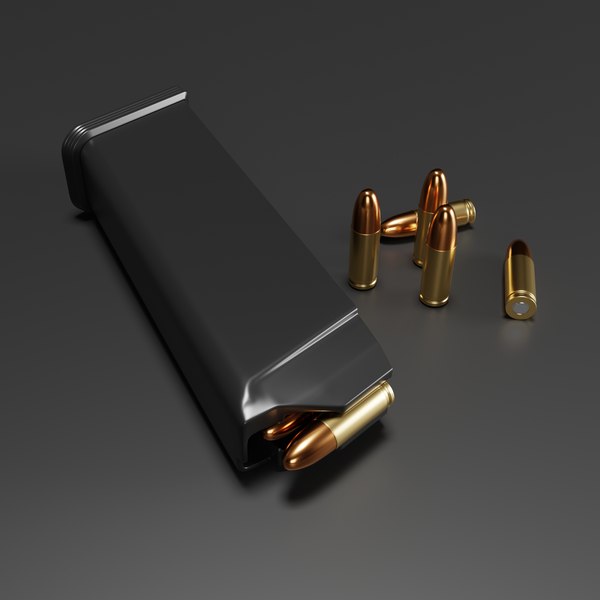 9mm cartridge magazine 3D 모델 - TurboSquid 2029649