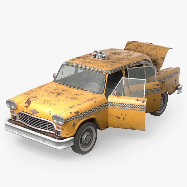 3d new york taxi model
